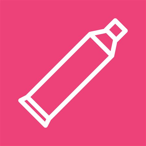 Toothpaste Line Color Background Icon 16641049 Vector Art At Vecteezy