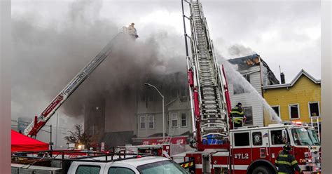 5 Alarm Fire Hits Bayonne Nj Buildings Firehouse