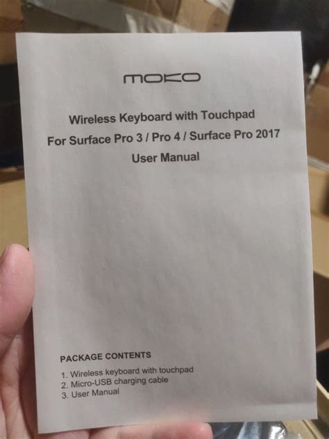 Moko Wireless Keyboard With Touchpad Computers And Tech Parts And Accessories Computer Keyboard