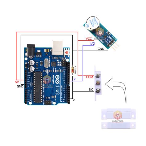 สอนใช้งาน Arduino Mc 31b สวิตช์แม่เหล็ก ประตูหน้าต่าง Magnetic Door