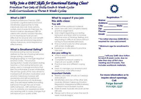 Dbt Workbook Pdf Linehan 111502 Dbt Skills Class Emotional Eating