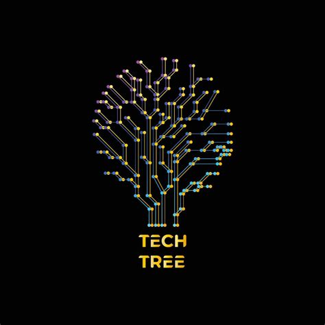 Tech Tree Design Vector Art At Vecteezy