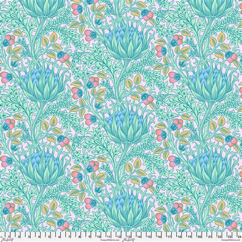 Kaffe Fassett X The Original Morris And Co Artichoke Lavender