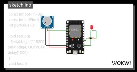 Wokwi Online ESP STM Arduino Simulator