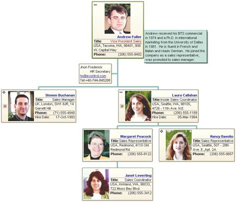 activex orgchart organigram wbs tree control exorgchart