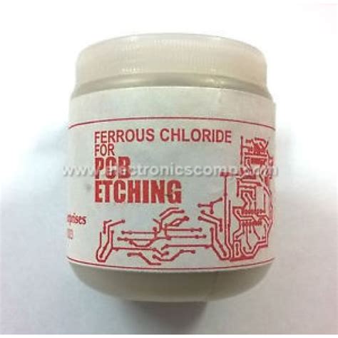 Pcb Etching Powder Fecl3 Ferric Ferrous Chloride 50 Gm Pack Buy Online At Low Price In