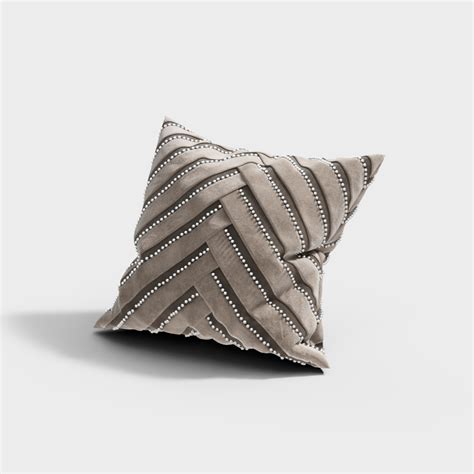 276抱枕 Ob3d模型下载 抱枕 靠垫3d模型下载 免费3dmax模型库 酷家乐