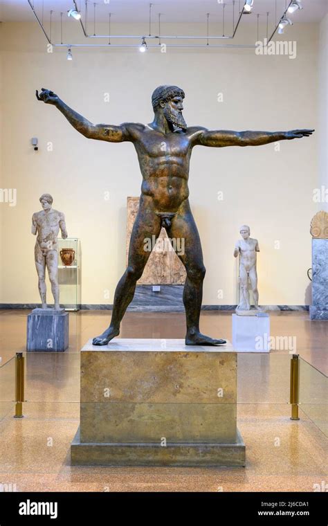 Bronze Statue Of Zeus Or Possibly Poseidon Found In The Sea Of Cape