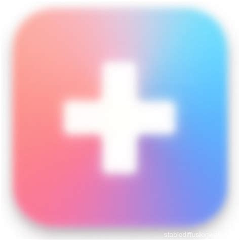 Pharmacy App Icon Within Smooth Rounded Frame Stable Diffusion Online