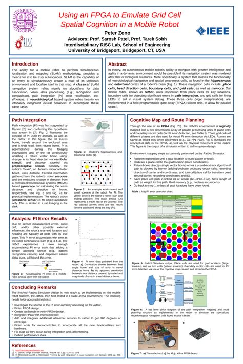 PDF Using An FPGA To Emulate Grid Cell Spatial Cognition In A Mobile Robot