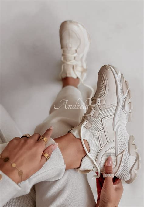 Sneakersy Dynamic Dash béžové Eshop Andzela