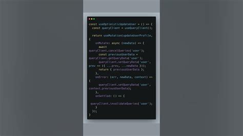Optimistic Updates In React Query Explained Reactquery Youtube