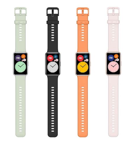 Huawei Watch Fit Leaked An Elongated Amoled Panel Gps A Heart Rate Sensor And Days Of