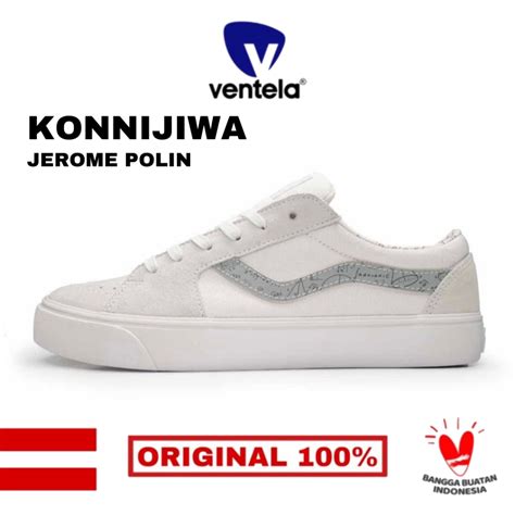 Jual Ventela X Jerome Polin Konnijiwa White Original Shopee Indonesia