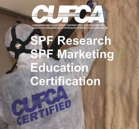 Cufca On Linkedin Free Spf Installer Training For Cufca Members