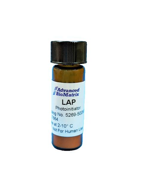 Lithium Phenyl246 Trimethylbenzoylphosphinate Lap Photoinitiator Not Sterile 405 Nm
