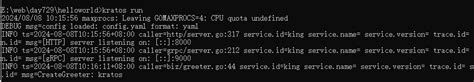 Golang Windows下kratos微服务安装及使用 北京小小鸟 博客园