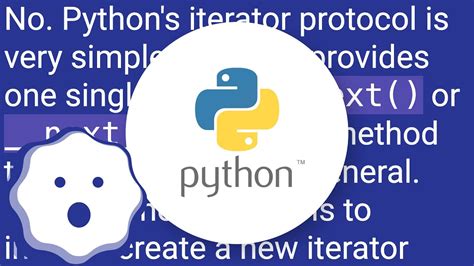 Can Iterators Be Reset In Python Youtube
