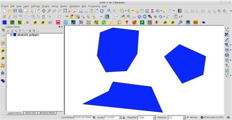 Creando Puntos Espaciados Regularmente Dentro De Los Rasgos Features