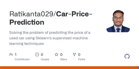 GitHub Ratikanta029 Car Price Prediction Solving The Problem Of