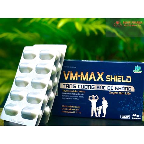 Vm Max Shield Resistance Pills Box Of 30 Pills Shopee Singapore