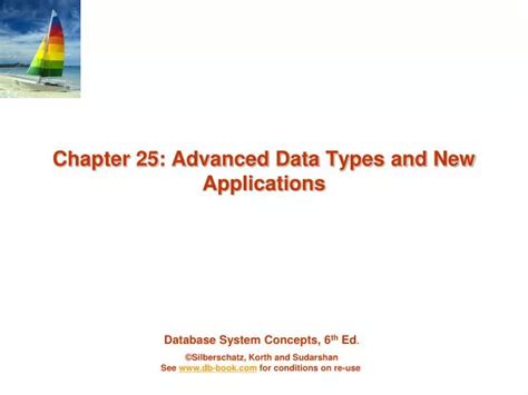 Ppt Chapter 25 Advanced Data Types And New Applications Powerpoint