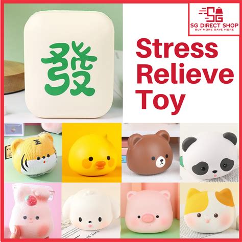 Stress Ball Stress Relieve Squishy Toy Anti Stress Toy Shopee