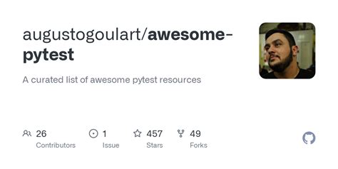 GitHub Augustogoulart Awesome Pytest A Curated List Of Awesome