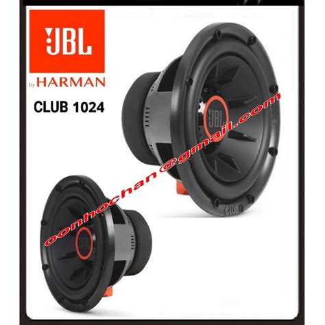 Jbl Club Mm Selectable Smart Impedance Subwoofer Watt Rms W Peak