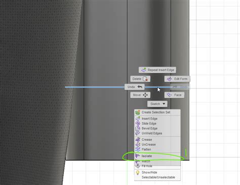 Isolate Command In Sculpt Autodesk Community