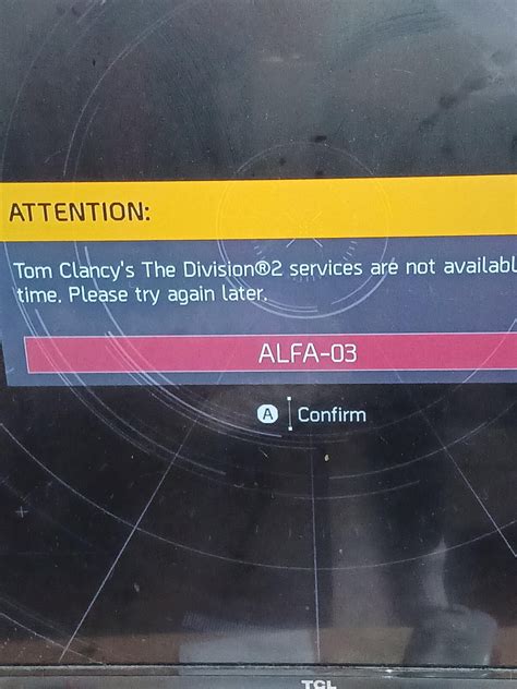 Is Anybody Else Having A Hard Time Getting Online Today Rdivision2