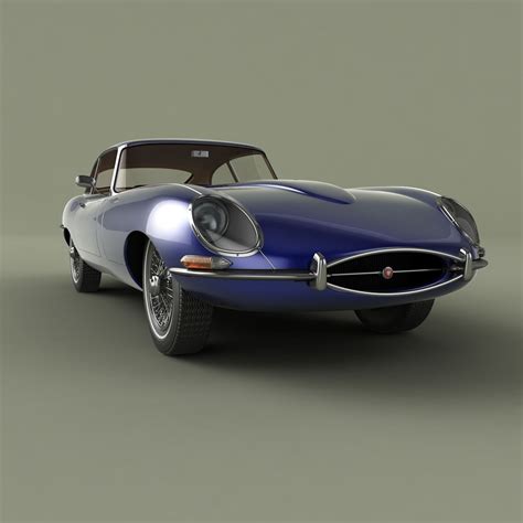 재규어 E 타입 쿠페 2 2 3d 모델 109 Max Fbx Obj Free3d