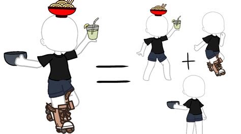 Gacha club poses Клубные наряды Милые идеи Позы тела