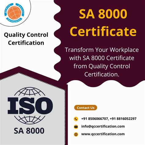 Sa 8000 Certificate Qc Certification Sandeep Medium