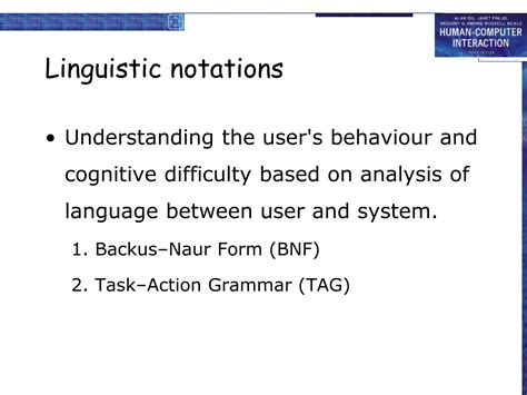 Human Computer Interaction Cognitive Modelsppt