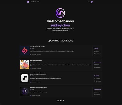 Hackathon Hackathonwin Careergrowth Internships2025 20k Classof2026 Audrey Chen 45