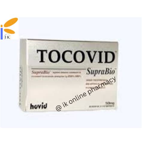 Tocovid Suprabio 50mg Sachet Ik Online Stores