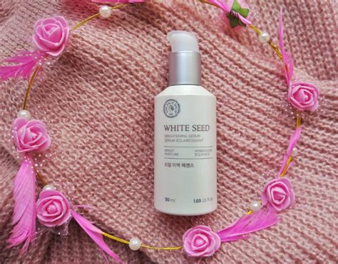 The Face Shop White Seed Brightening Serum Review - Glow With Nishi
