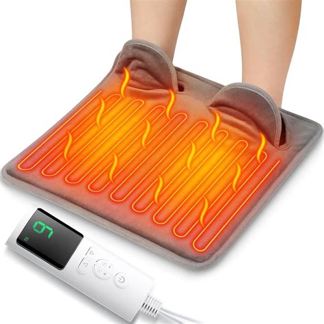 Heating Pad For Feet Electric Heated Foot Warmer With 9 Temperature