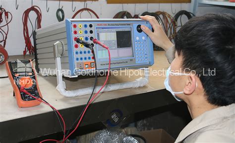 China Six Phase Relay Protection Tester Manufacturersandsuppliers Goldhome Hipot