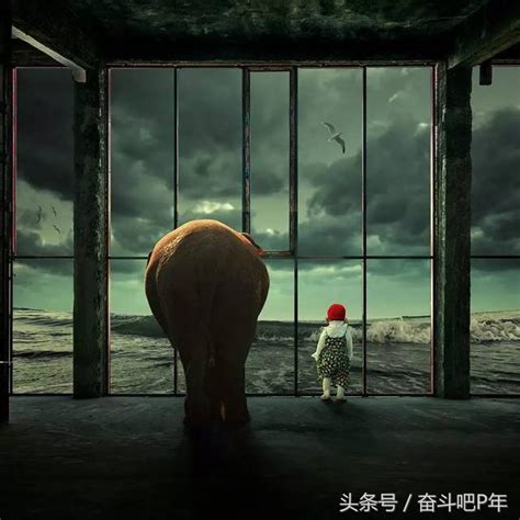 暗黑系ps作品：細思恐極，當這世界只剩下你！不喜勿入 每日頭條