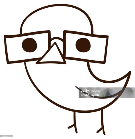 Hey Nerd Bird Whats The Word High Res Vector Graphic Getty Images