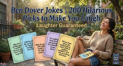 Best 180 Ben Dover Jokes 200 Hilarious Picks To Make You Laugh