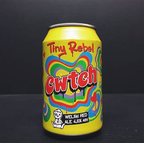 Cwtch Tiny Rebel Hoppy Welsh Red Ale Brew Cavern