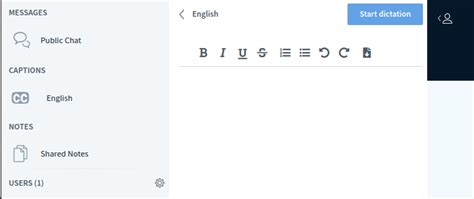 265 Closed Captions Start Dictation Button Is Inactive · Issue