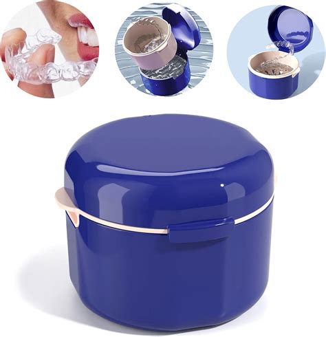 Retainer Case Night Mouth Guard Denture Invisalign Travel Container