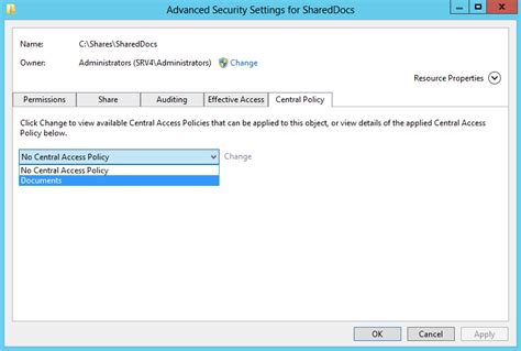 Технология Dynamic Access Control в Windows Server 2012 часть 2