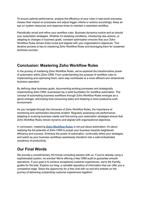 Ppt Unlocking Efficiency A Comprehensive Guide To Mastering Zoho