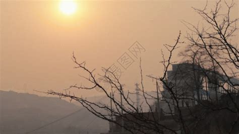 黄昏太阳落山延迟拍摄动图图片 正版素材401084534 摄图网