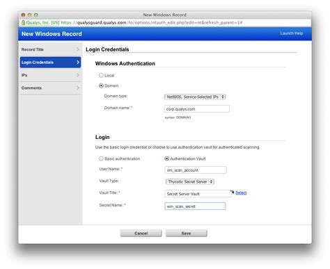 Using Qualysguard With Secret Server Qualys Security Blog